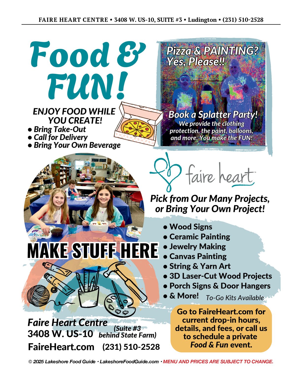 Faire Heart Centre in the Lakeshore Food Guide - West Michigan Guides