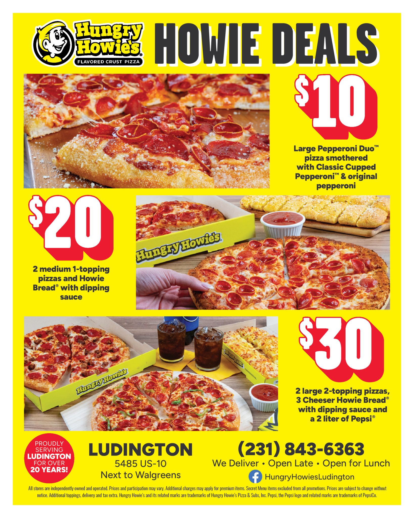 Hungry Howie's Pizza in the Lakeshore Food Guide - West Michigan Guides